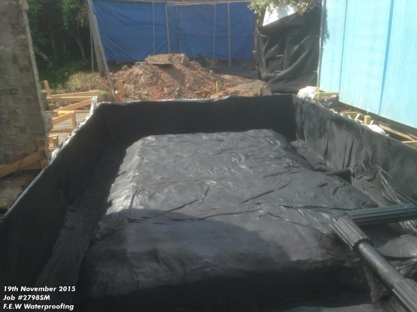 Liquid Rubber Waterproofing –Moisture Barrier Under Concrete Slab
